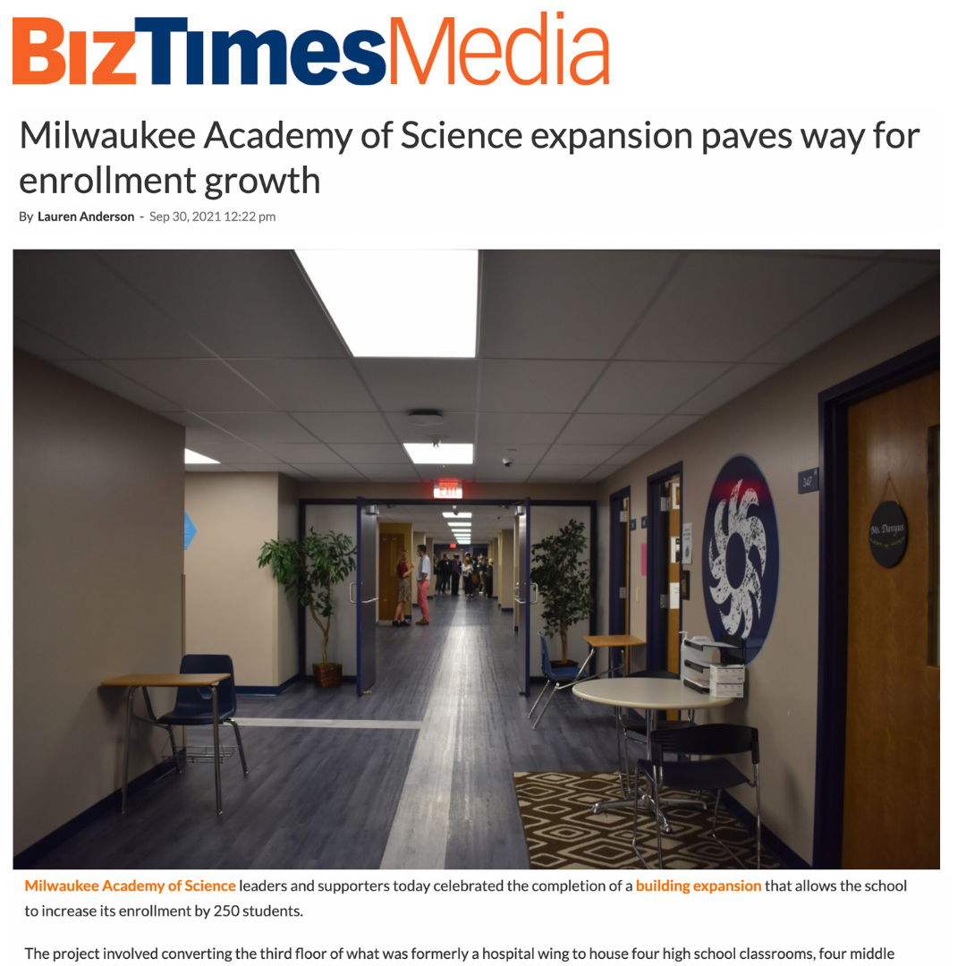 Milwaukee Academy of Science News & Updates